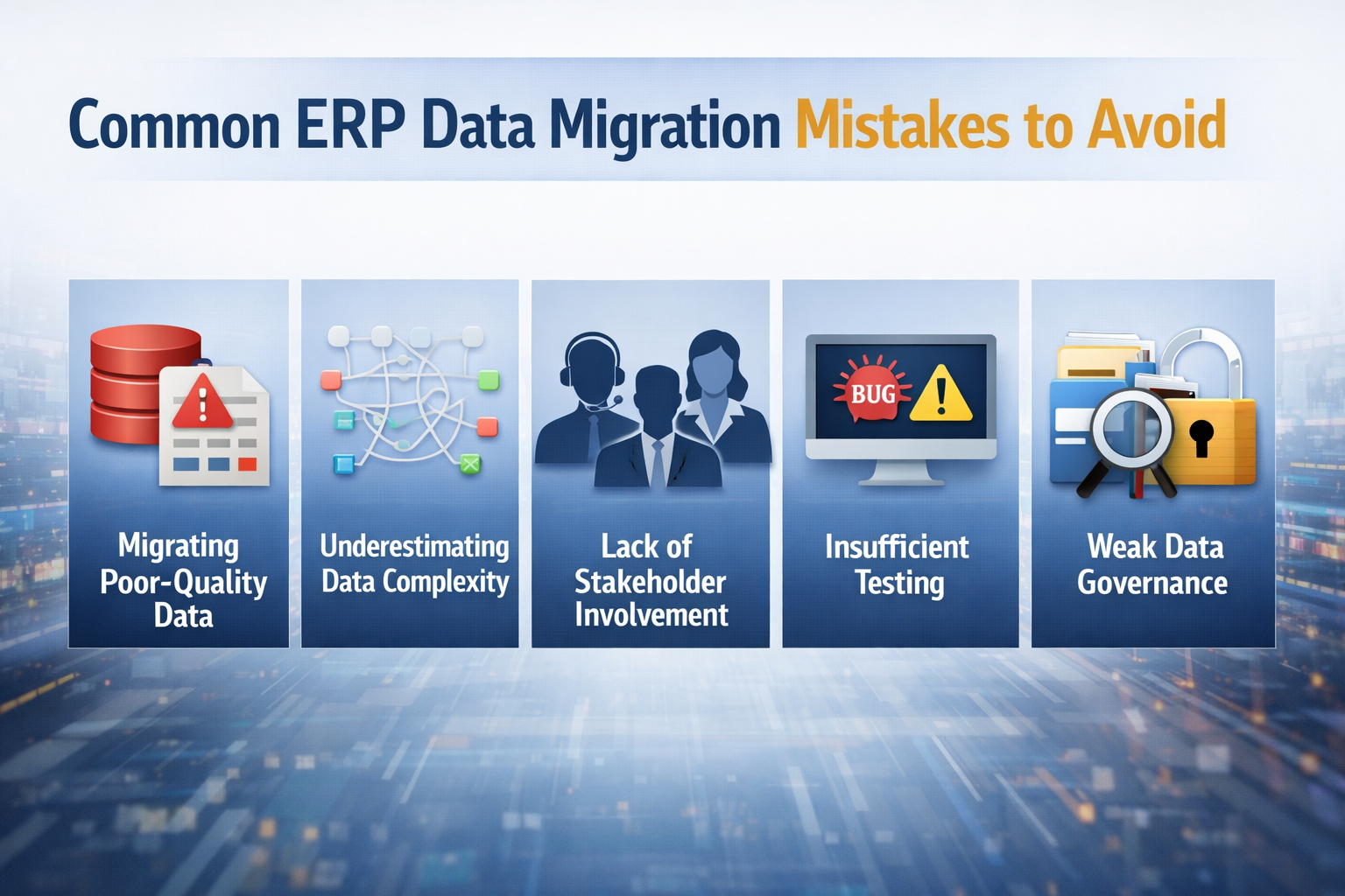 ERP Data Migration Best Practices: 8 Steps for a Successful IFS ...