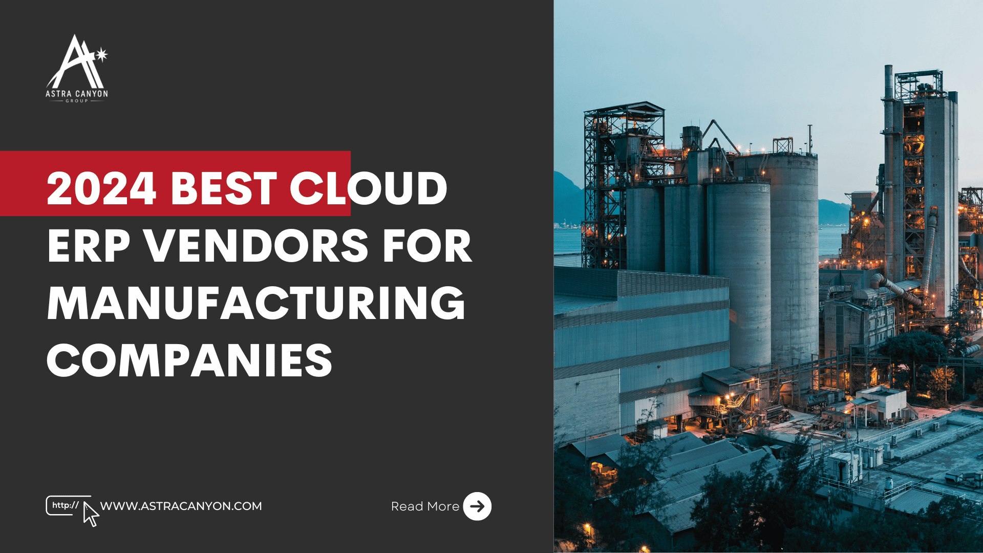 Best Cloud ERP Vendors for Manufacturing Companies